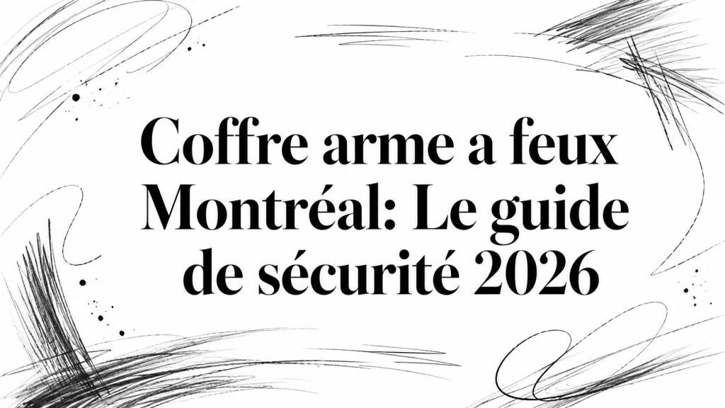Montreal gun safe: 2026 safety guide | Lock Aid