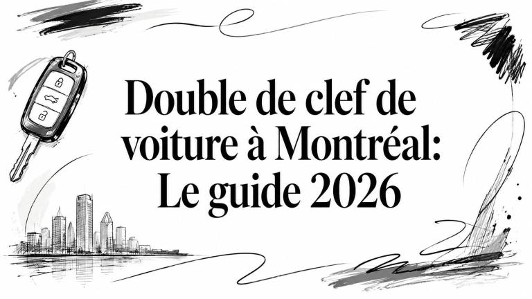 Duplicate car keys in Montreal: Le guide 2026 | Lock Aid